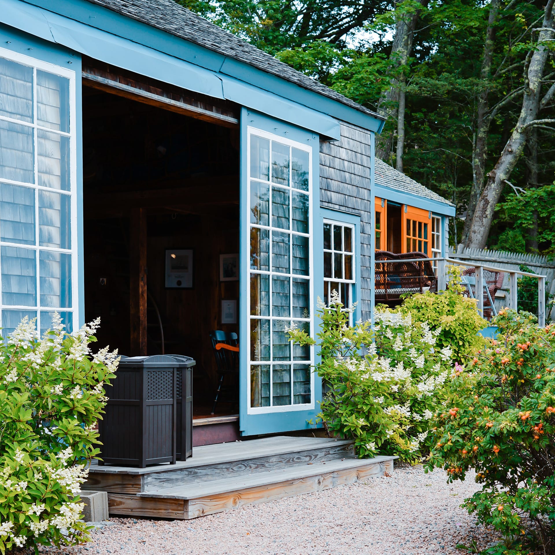 Vintage village home design with new modern windows - ProView Construction