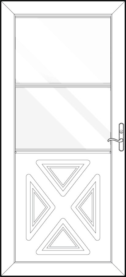 SPECTRUM™ RETRACTABLE SCREEN DOORS - ProView Construction